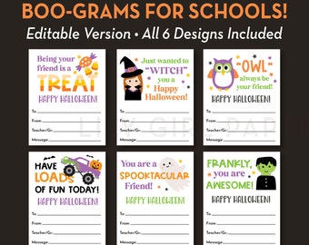 EDITABLE Boo Gram Fundraiser Flyer Template Halloween Candy - Etsy