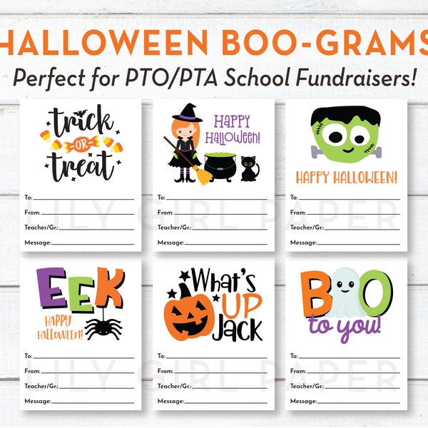 Halloween Candy Grams - Etsy