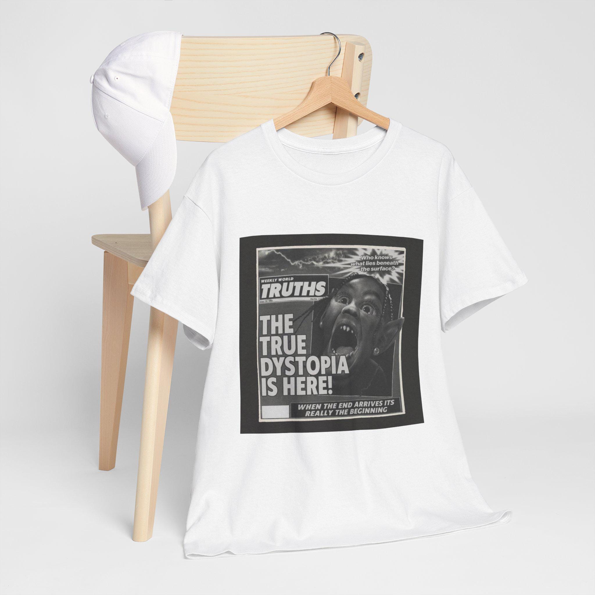 Dystopia Travis Scott Shirt Album Cover Tee, Unisex T-shirt, Rap Music ...