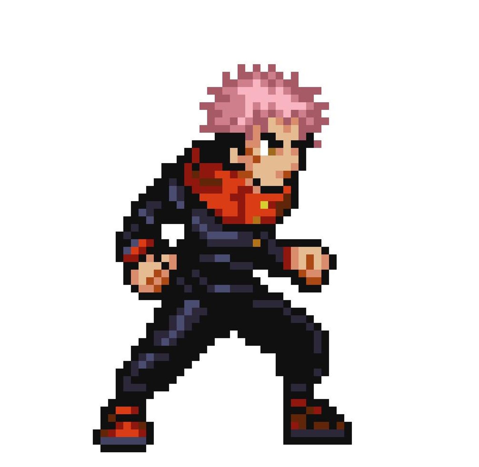 Animated Jujutsu Kaisen JJK Yuji Itadori Anime Stream Decoration ...