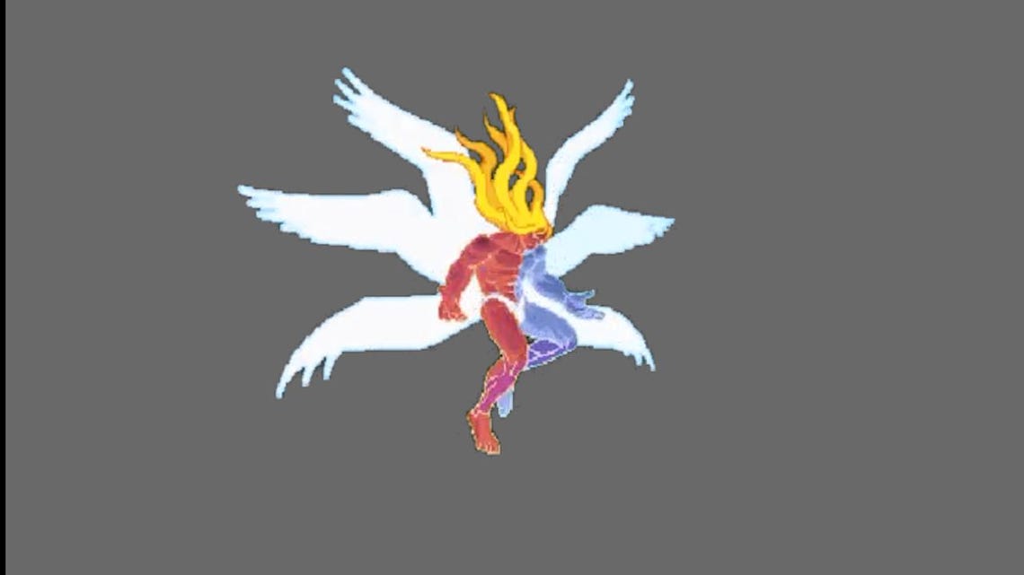 Street Fighter Gill Stinger/transition Animation for Stream - Etsy