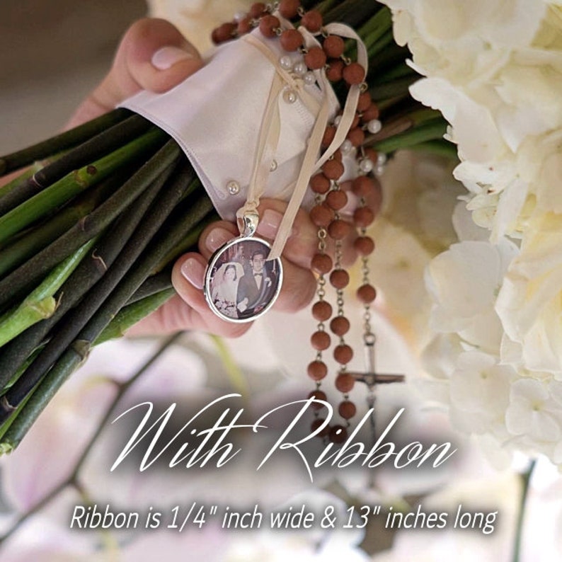 Silver Wedding Bouquet Photo Charm Kit Bridal Antique Silver | Etsy