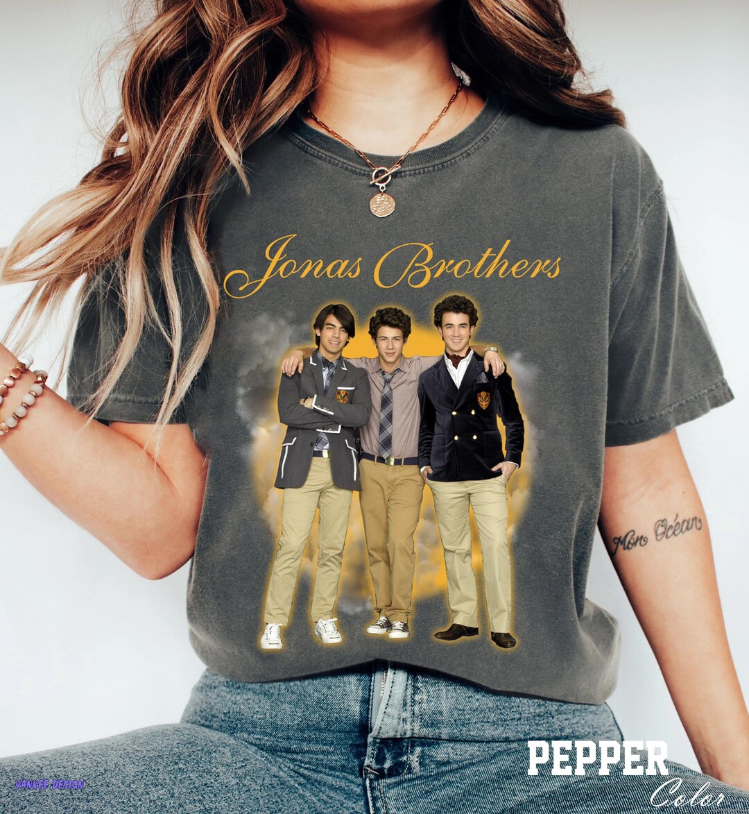 Comfort Colors Jonas Brothers Merch, Vintage 20th Anniversary of Jonas ...