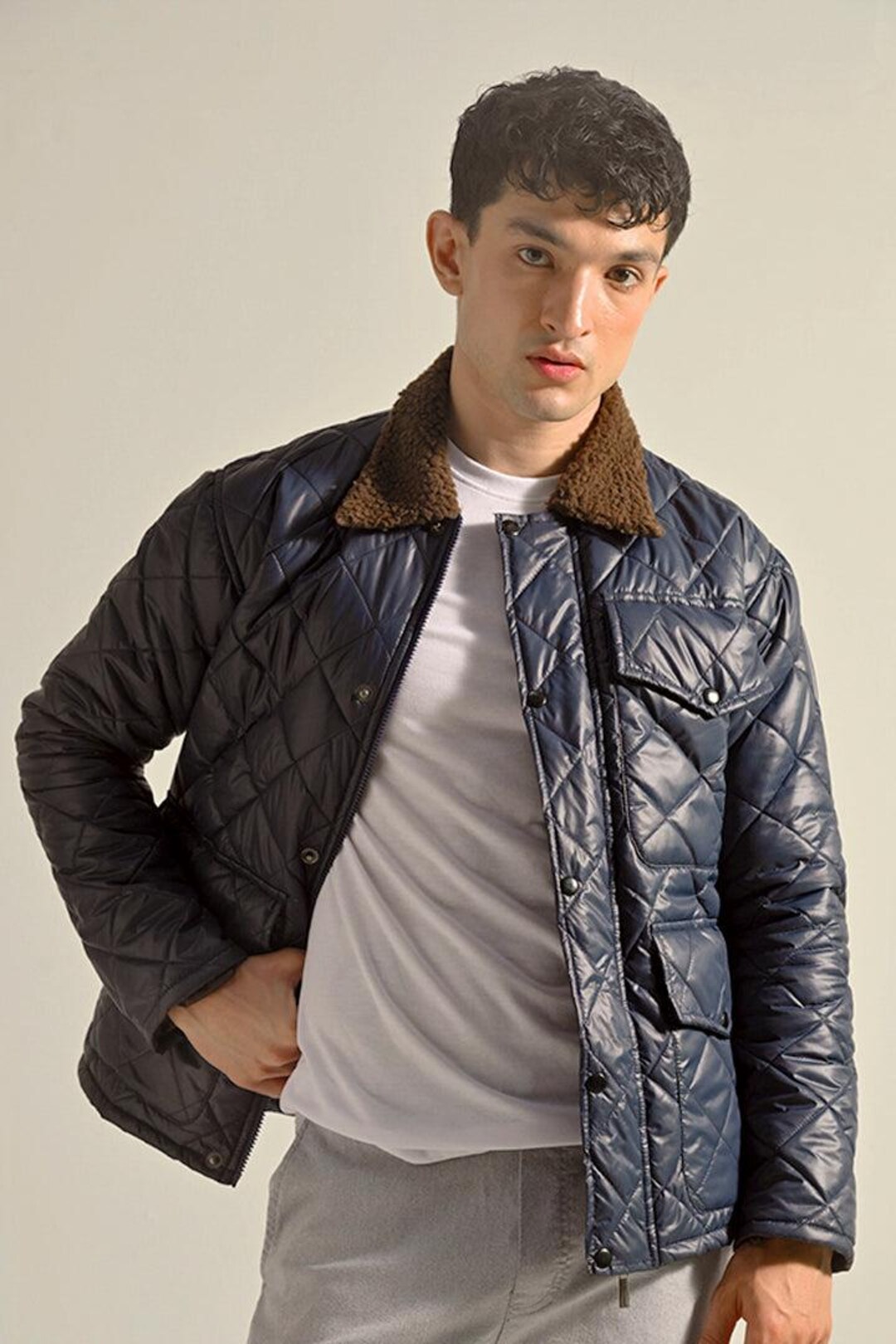 Puffer Men Jacket - Etsy