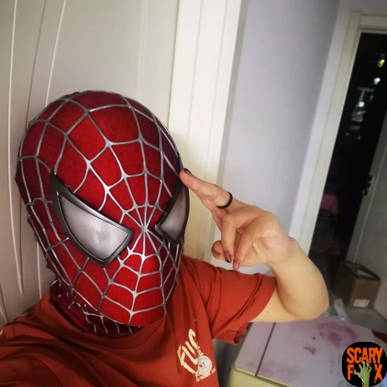 Original Toby Spiderman Mask High Quality Spider-man Helmet - Etsy