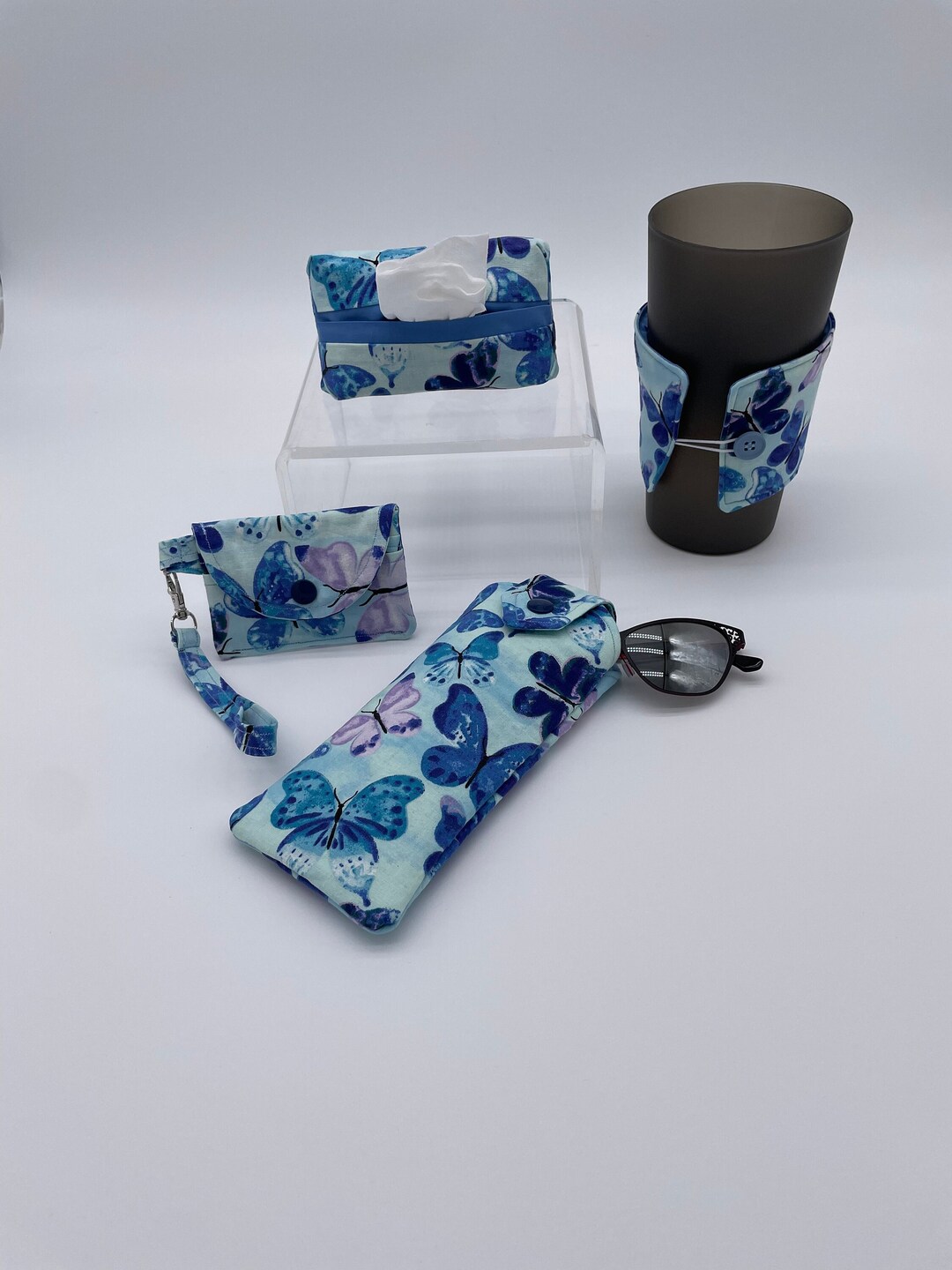 Purse Pals Pack Pretty Blue Butterflies - Etsy