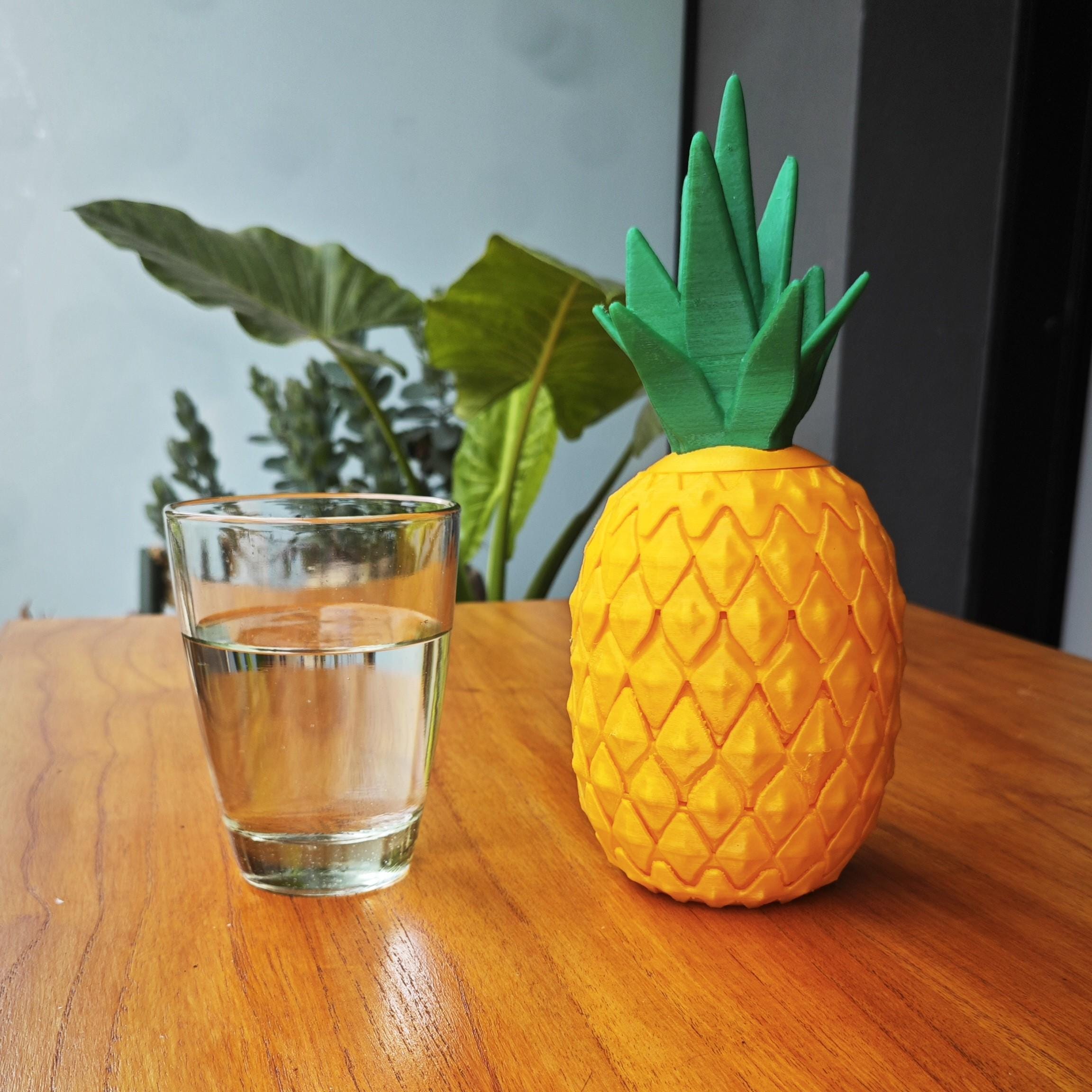 Pineapple Stacking Coaster Set | Bright, Colorful, Decorative Coasters ...