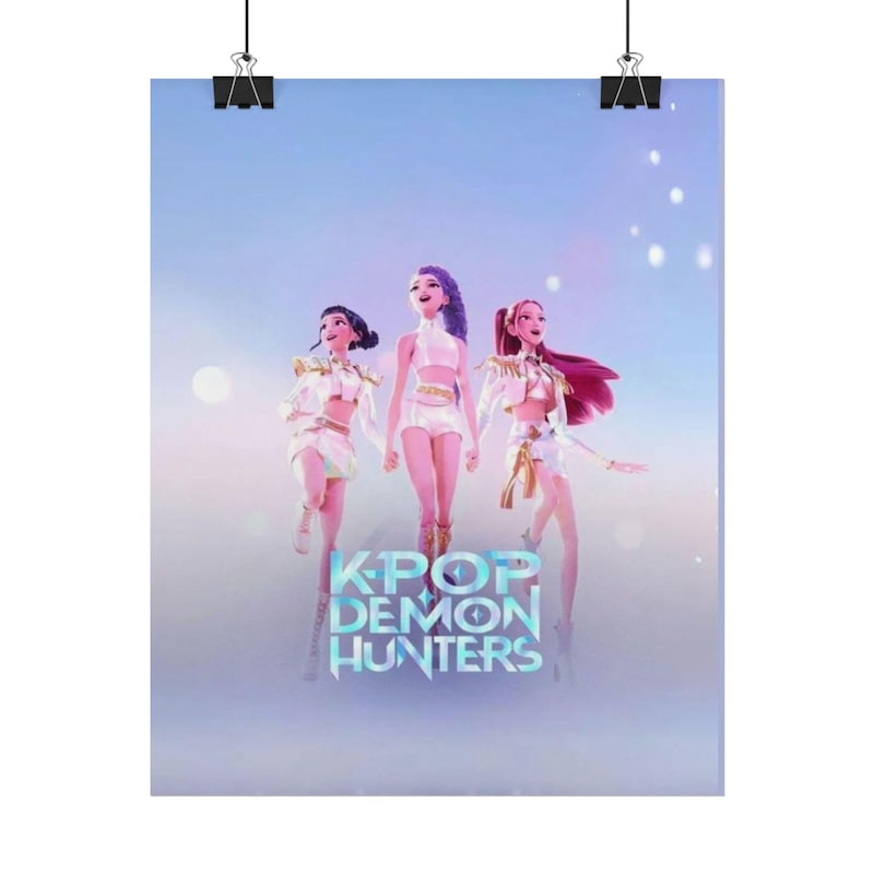 Kpop Demon Hunters Posters - Etsy Australia