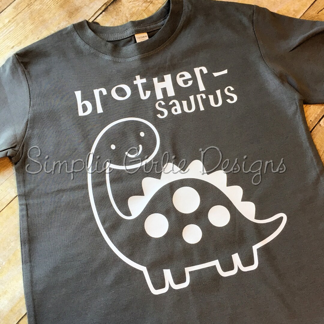 Brother-saurus Shirt. Ready to Ship in 18m, 2 and 3. Brothersaurus ...