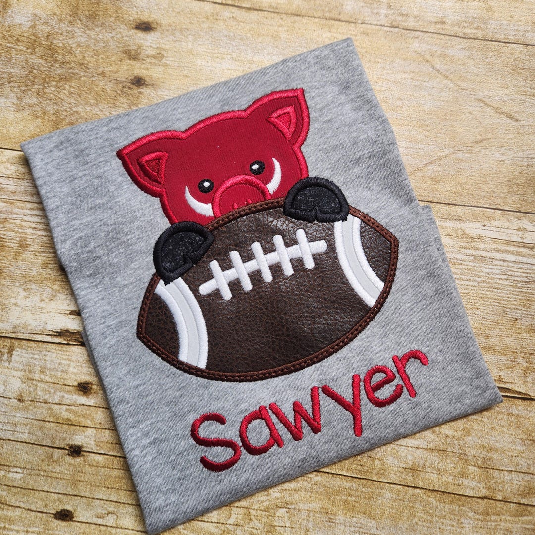 Cute Razorback Shirt. Football Shirt. Infant. Toddler. Custom ...