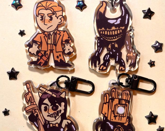 Bendy and the Ink Machine Buttons - Etsy Canada
