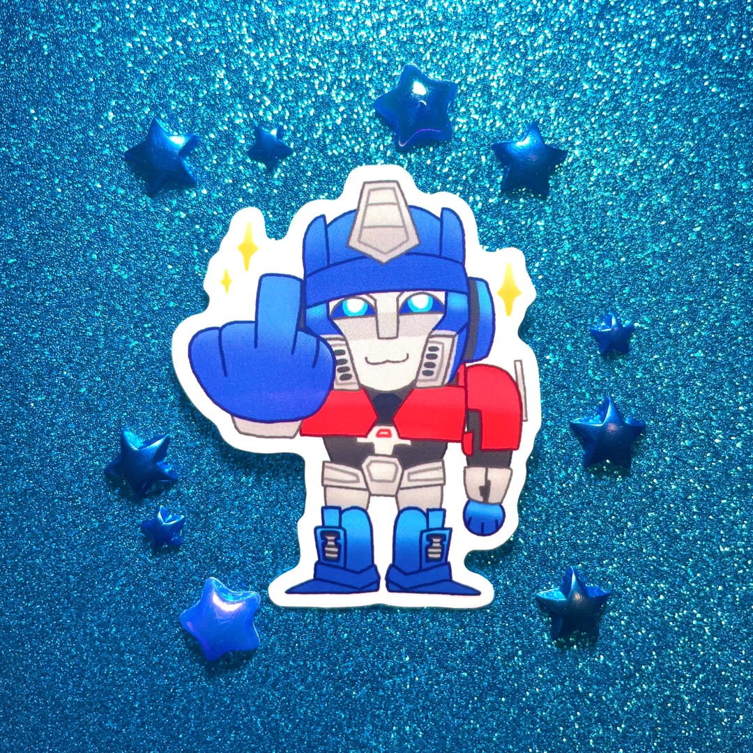 Transformers One Orion Pax Vinyl Sticker - Etsy