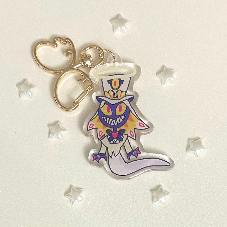 Hazbin Hotel Epoxy Charms Heaven Series - Etsy