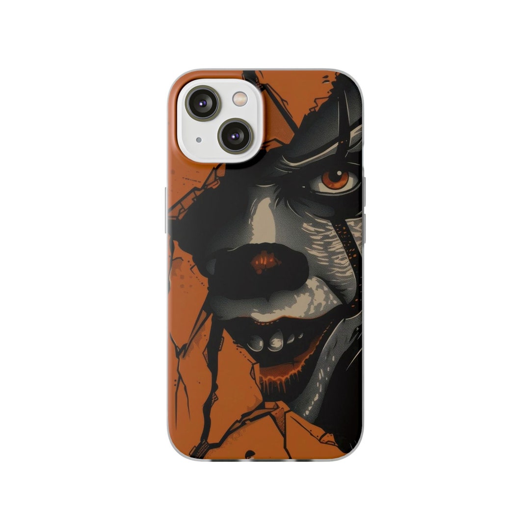 Creepy Clown Flexi Case, Scary Phone Cover, Horror Phone Case ...