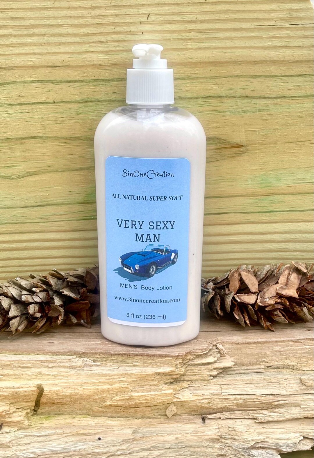 Men’s Body Lotion Luxurious No More Dry Skin /all Natural/hemp Oil ...