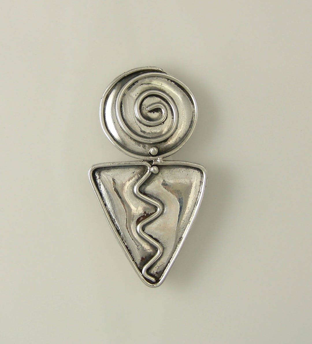 Sterling "zig Zag" Pin - Etsy