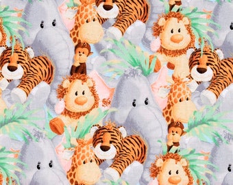 Jungle Fabric | Etsy