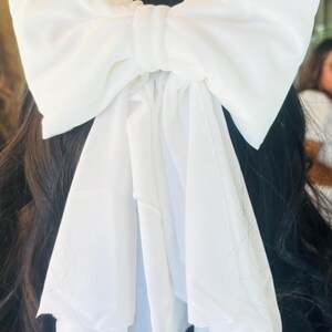 White Bow for Your Special Wedding Day - Etsy