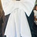White Bow for Your Special Wedding Day - Etsy