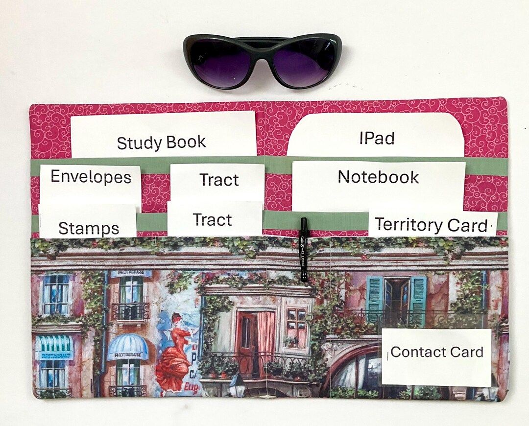 Old Paris - JW Ministry Organizer - Jw Field Service Folder - JW Gift ...