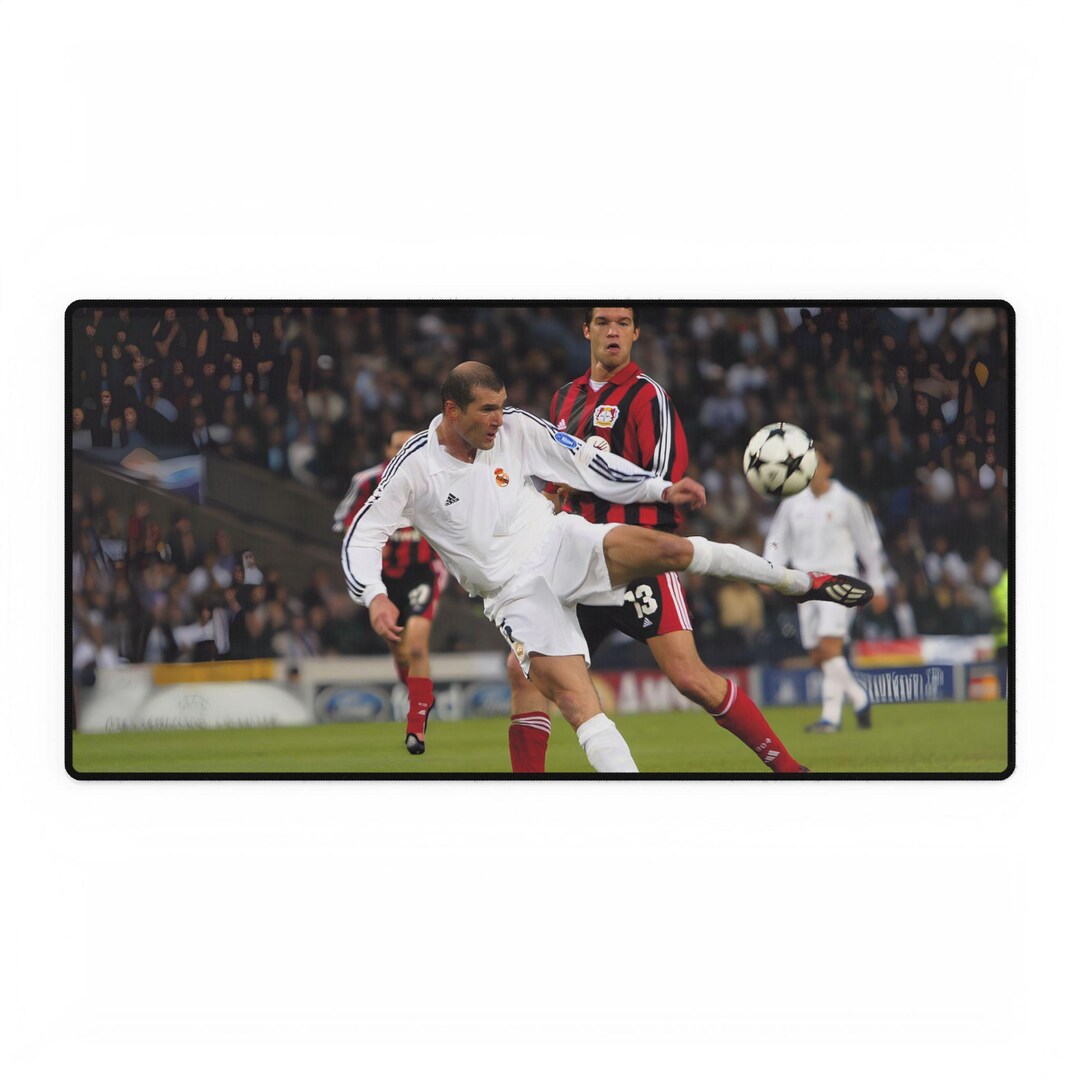 Desk Mats, Mouse Pad Zidane Headbutt Iconic Football, Gaming Mousepad ...