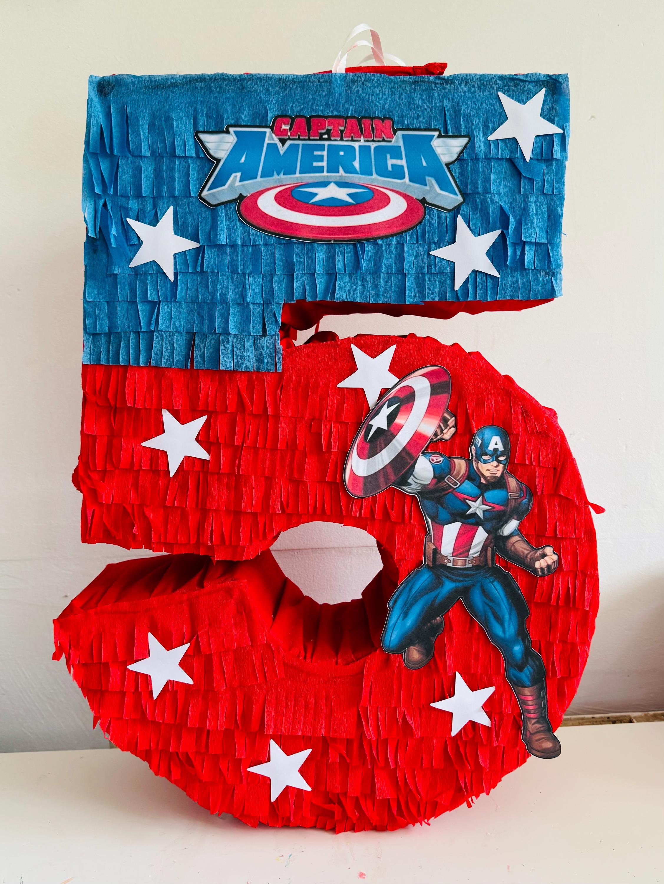 Captain America Pinata - Etsy