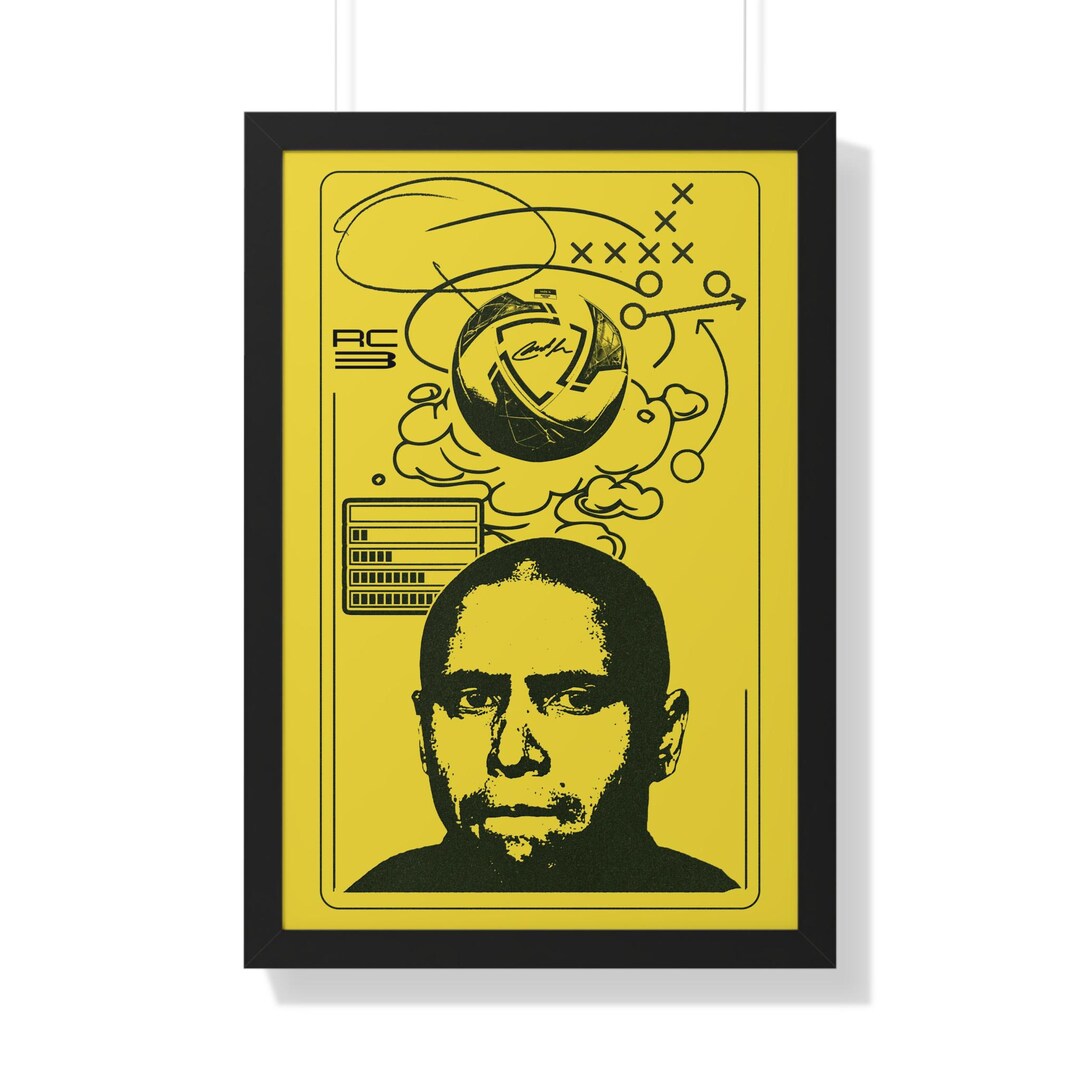 RC3 Roberto Carlos 3 Framed Poster Soccer Futbol Football Memorabilia ...
