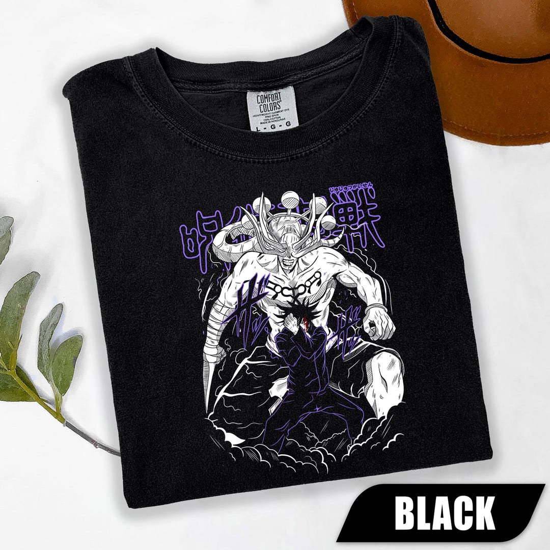 Fushiguro Megumi Shirt, Jujutsu Kaisen Shirt, Vintage Anime T-shirt ...