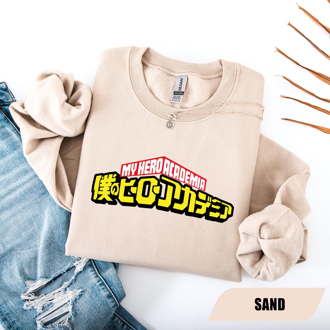 My Hero Academia Sweatshirt Crewneck, MHA Anime Hoodie, Anime Graphic ...