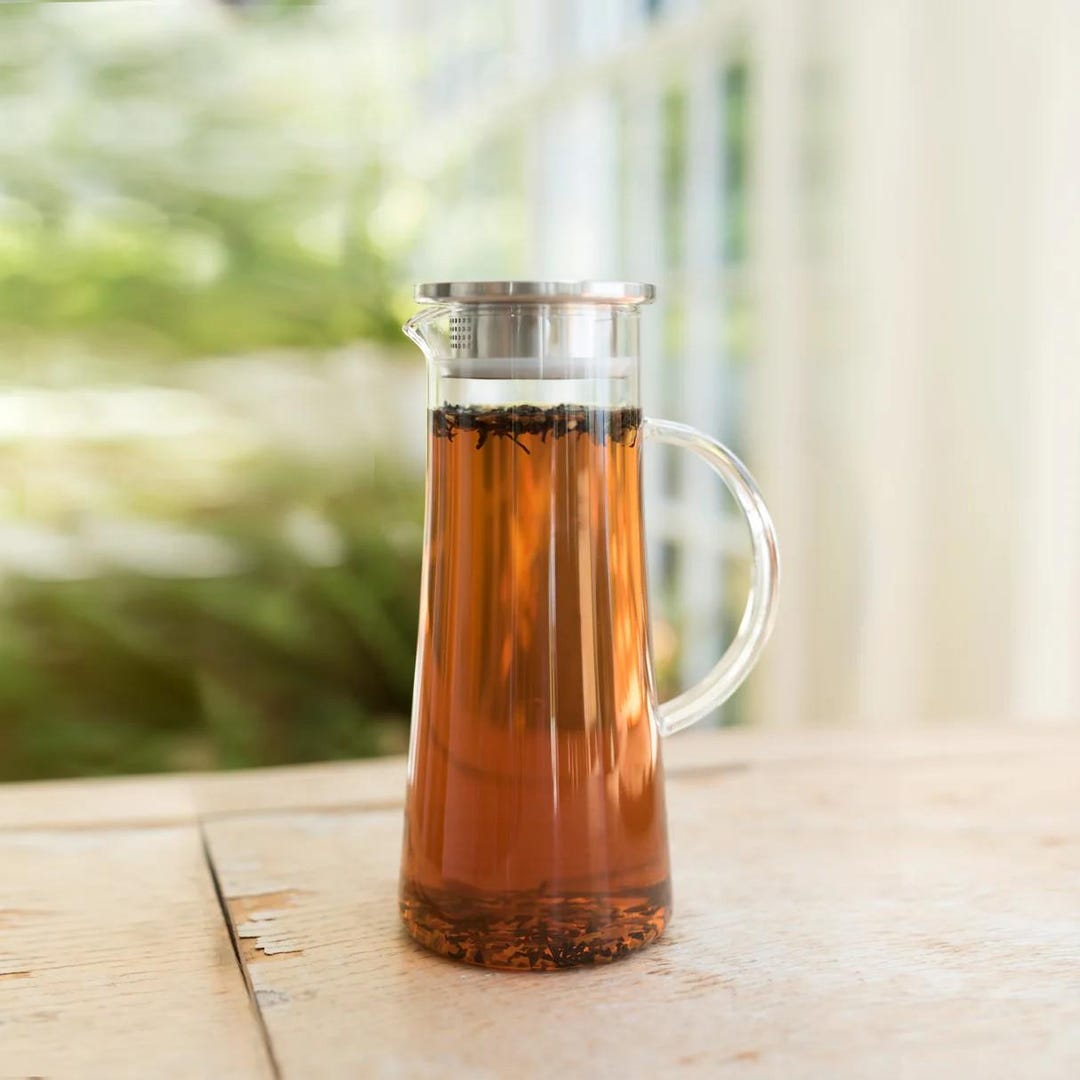 Charlie Glass Iced Tea Carafe - Etsy