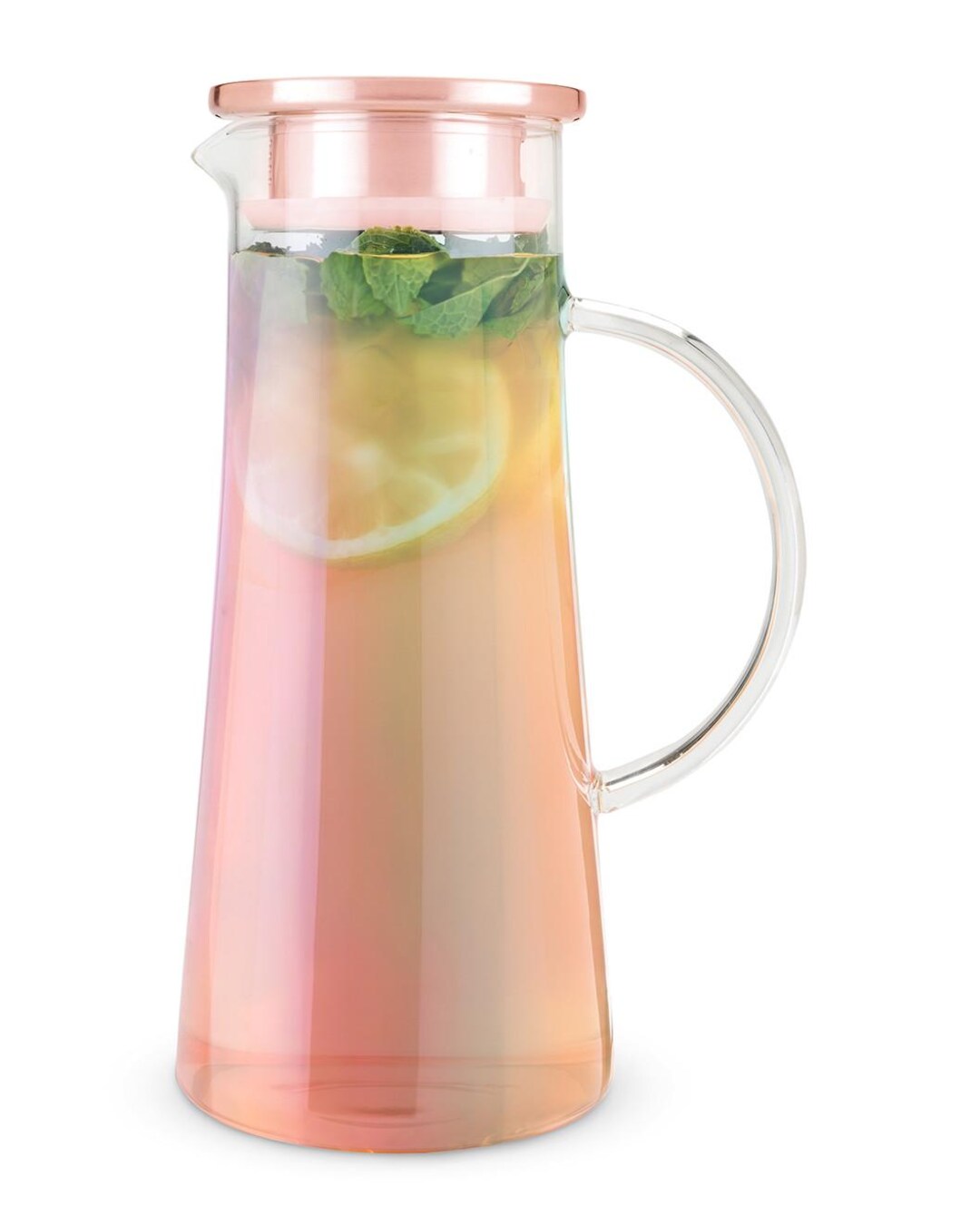 Charlie Iridescent Glass Iced Tea Carafe - Etsy