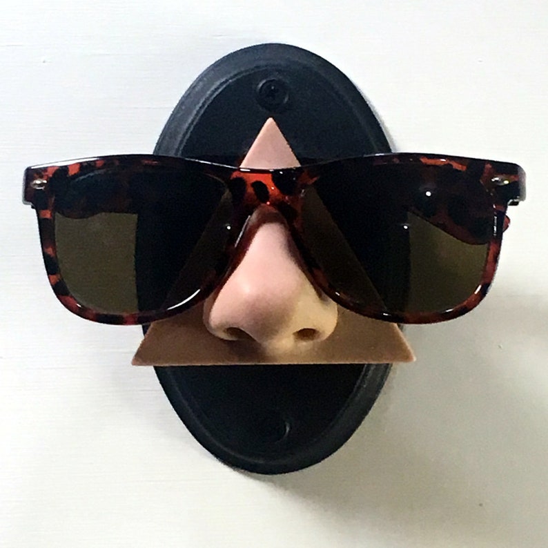 Wall Mounted Triangular Nose Glasses Display | Etsy