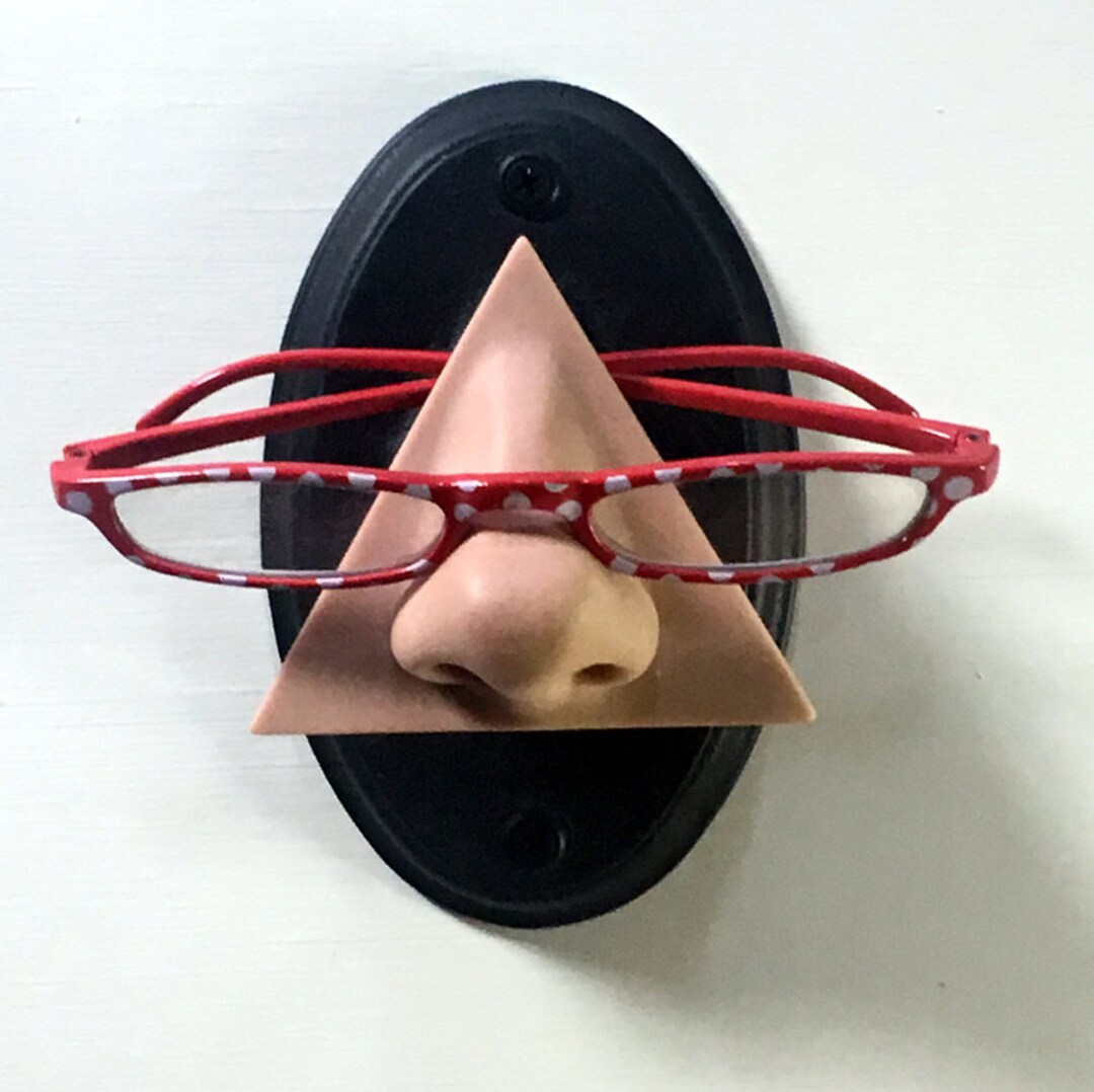 Wall Mounted Triangular Nose Glasses Display - Etsy