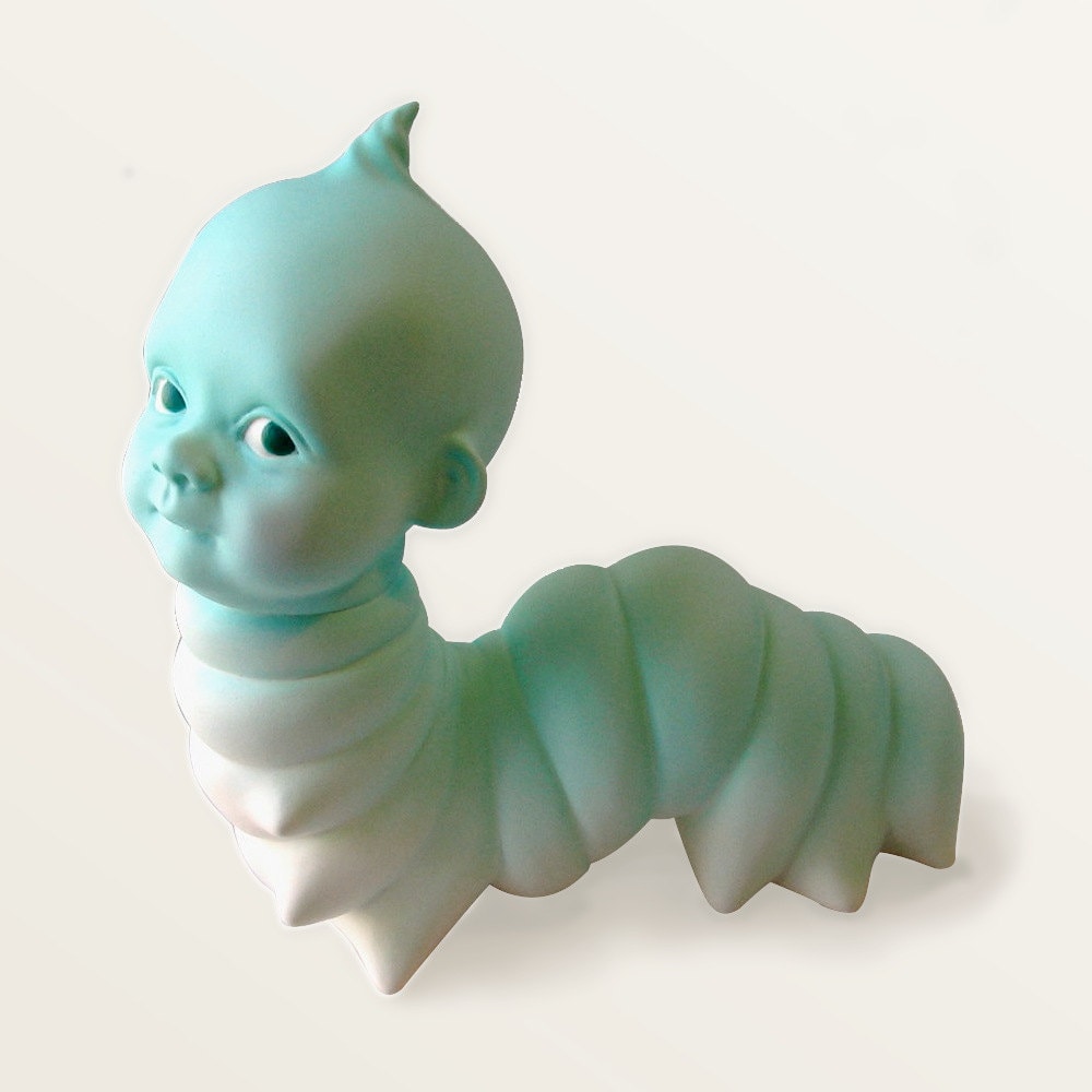 Wormbaby Caterpillar Baby Head Oddity - Etsy
