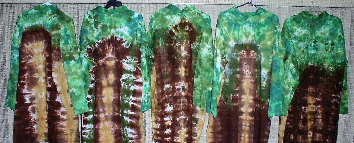 Custom Large Lab Coats Tie Dyed - Etsy