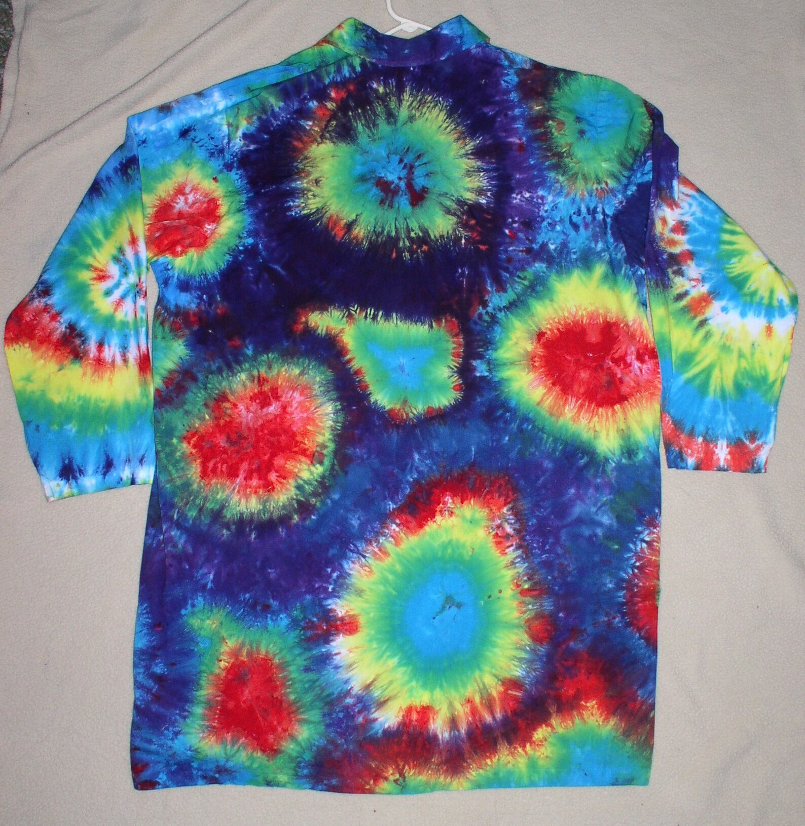 Custom Large Lab Coats Tie Dyed - Etsy