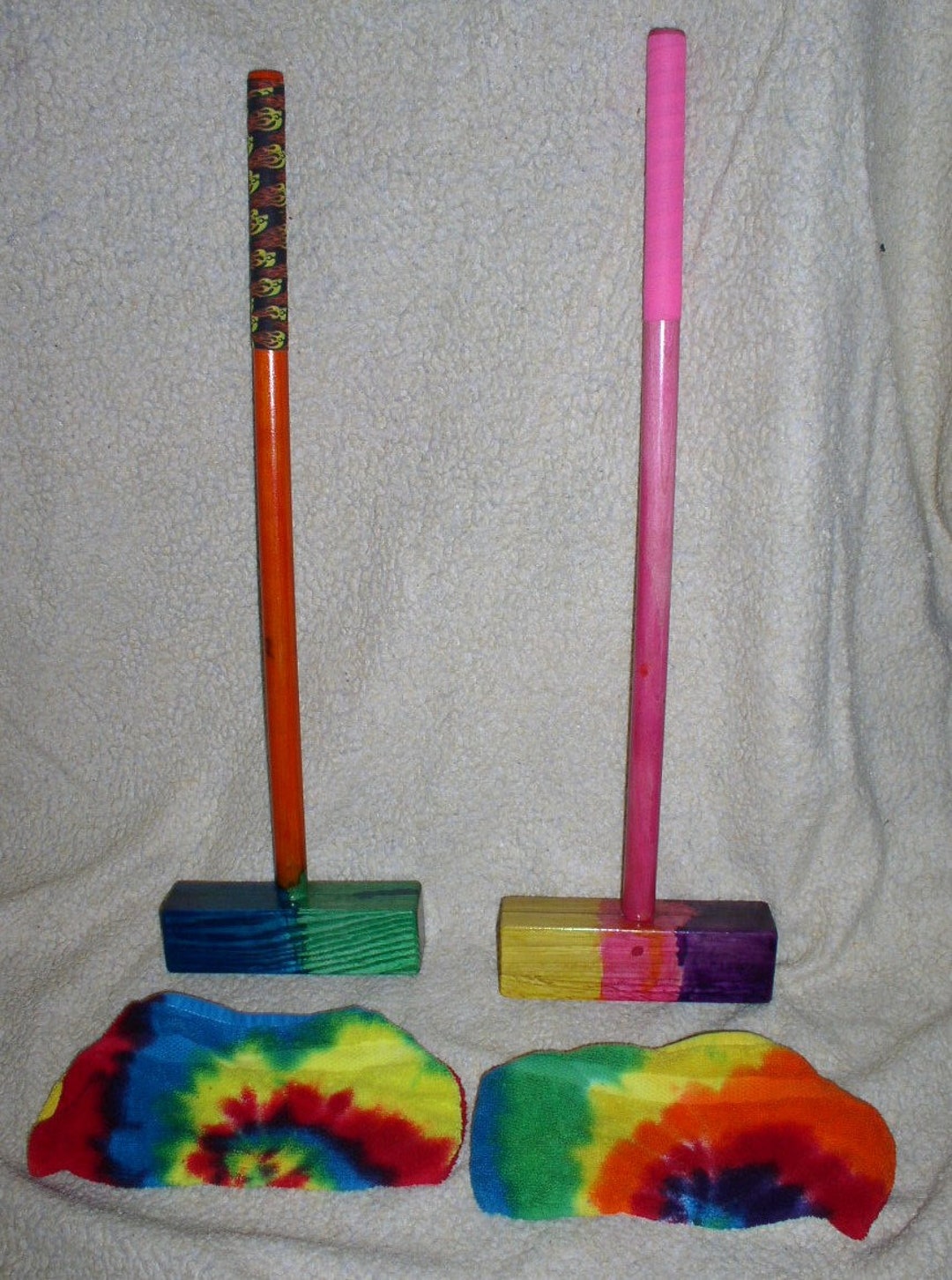 4 Custom 12" Mallets, Rectangular Mallet Heads - Etsy