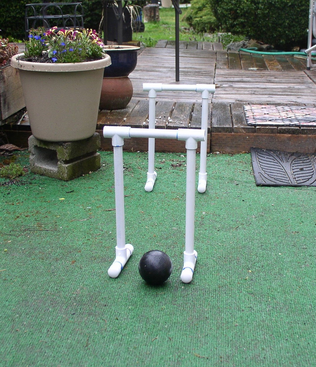5 Croquet Wickets, Turf and Street Style, PVC, With Optional, Steel ...