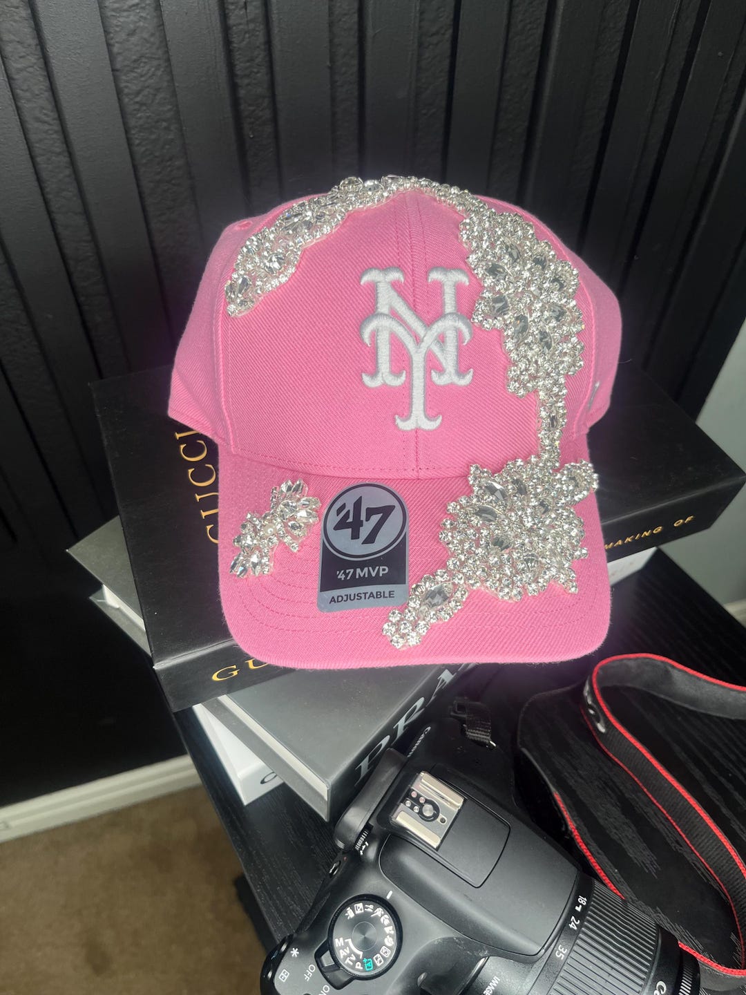 Custom Bling Baseball Cap - Etsy