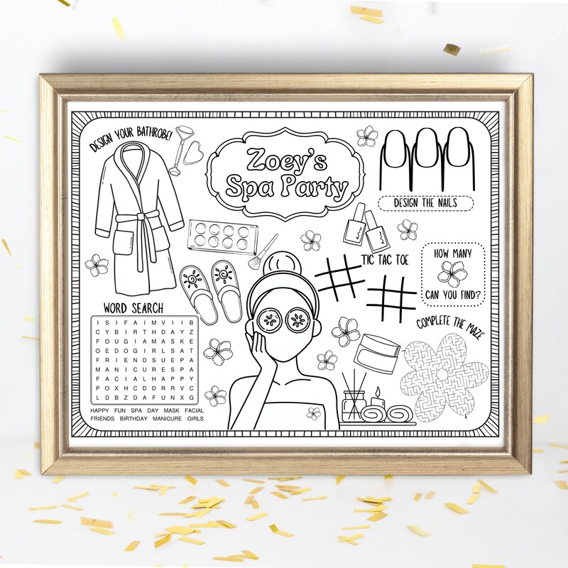 Spa Day Party - Etsy