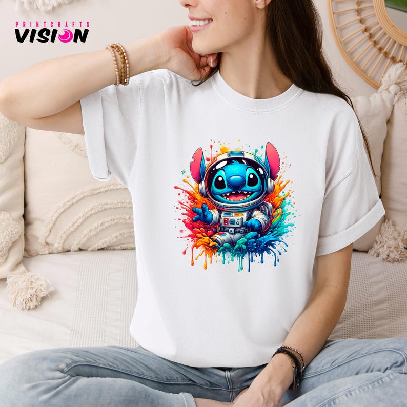 Stitch Png Clipart, Watercolor Splash, Clipart Images, Stitch Astronaut ...