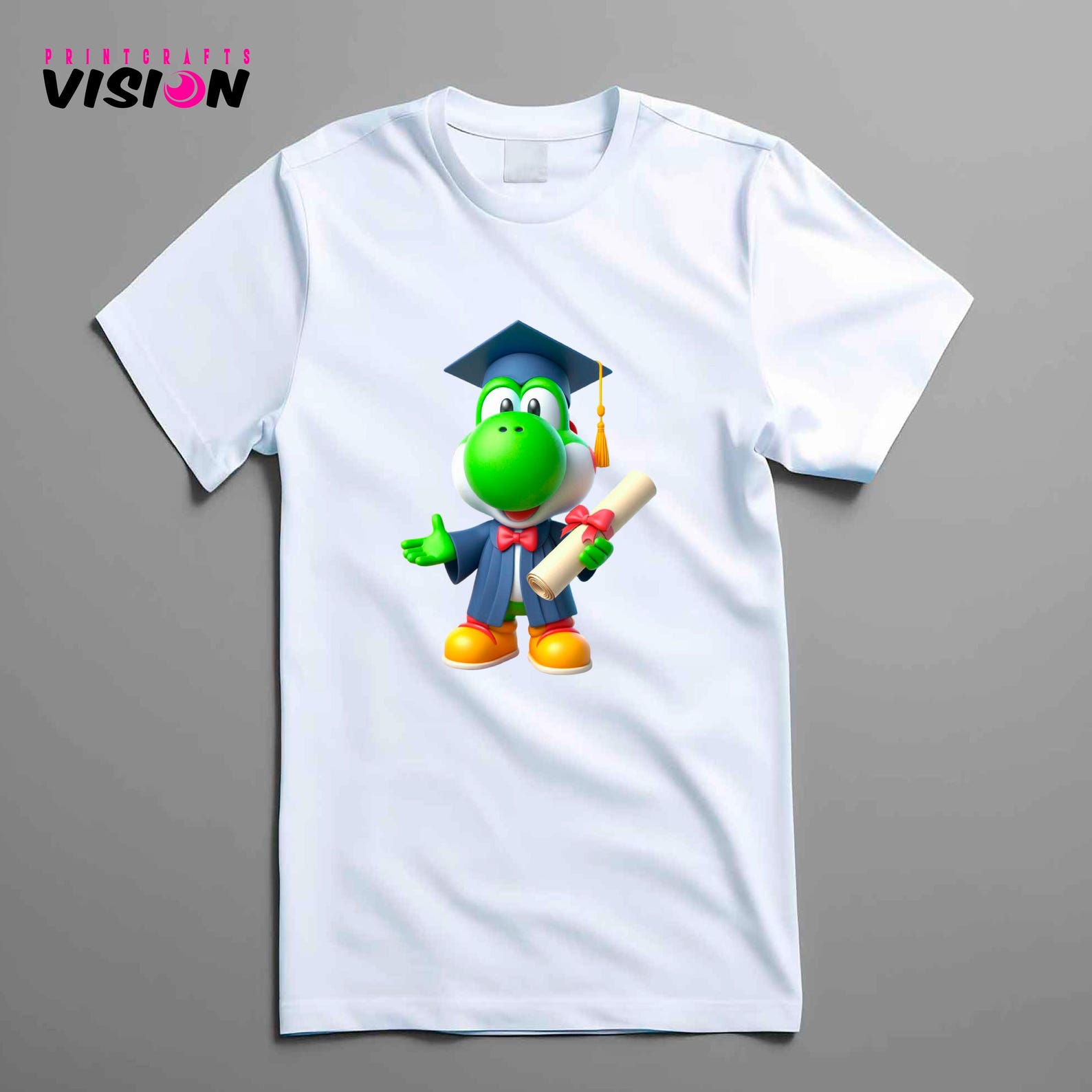 Yoshi Graduation PNG, Watercolor Clipart Image (digital Download) - Etsy