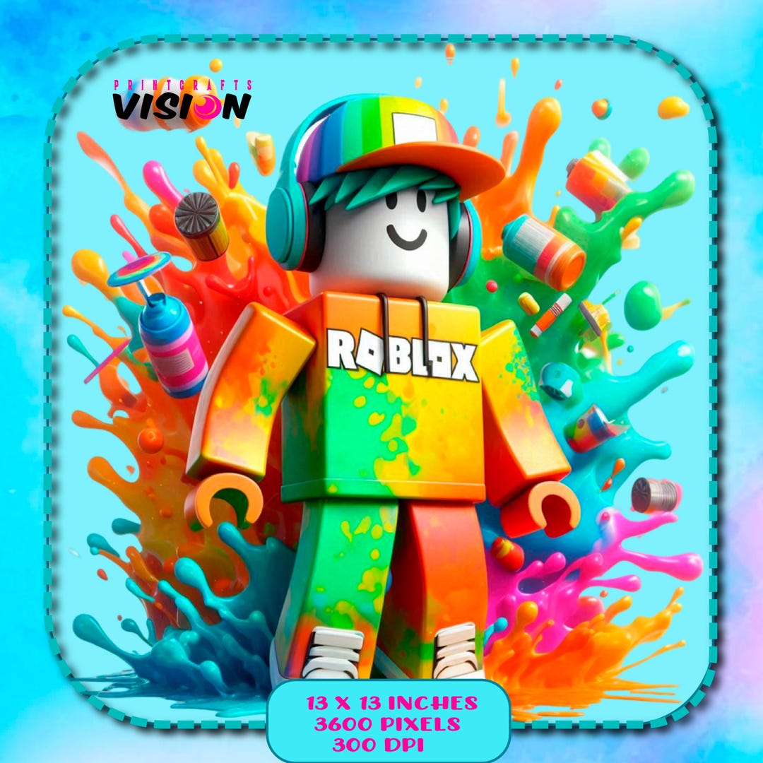 Roblox PNG Watercolor Splash Graphics and Artwork Clipart Images ...