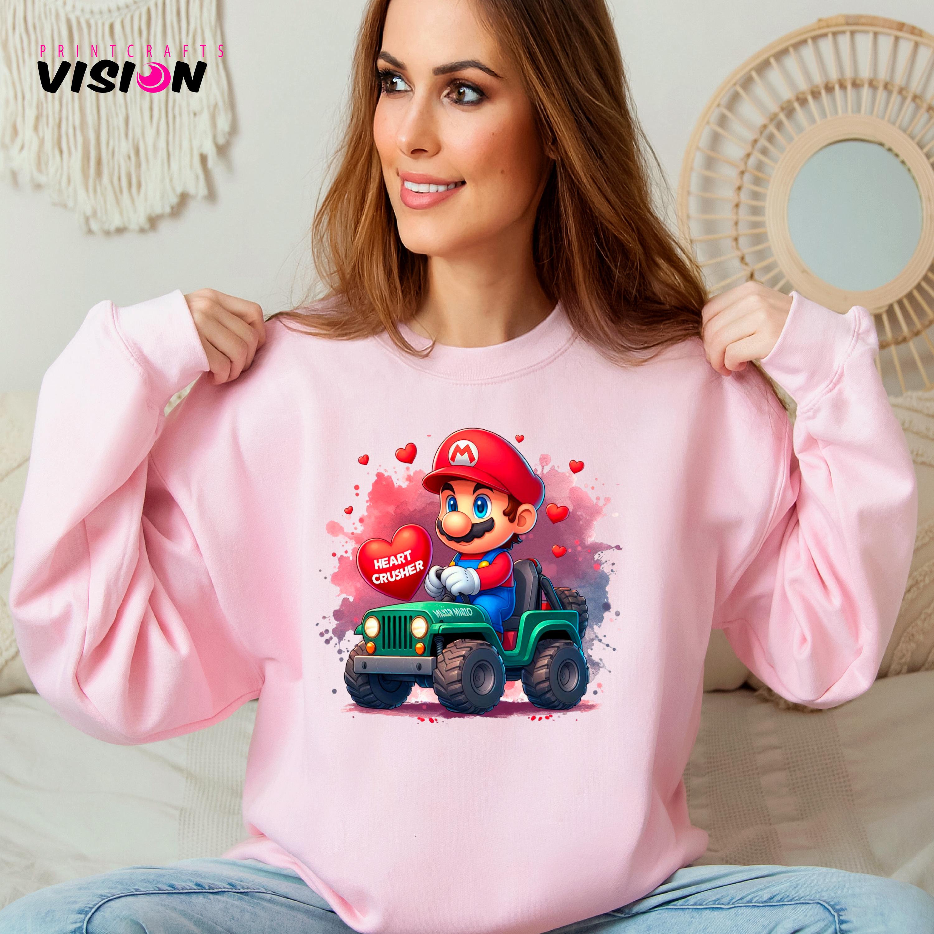 Mario Valentine Png, Love Superhero Clipart, Romantic Hero, Valentine's ...