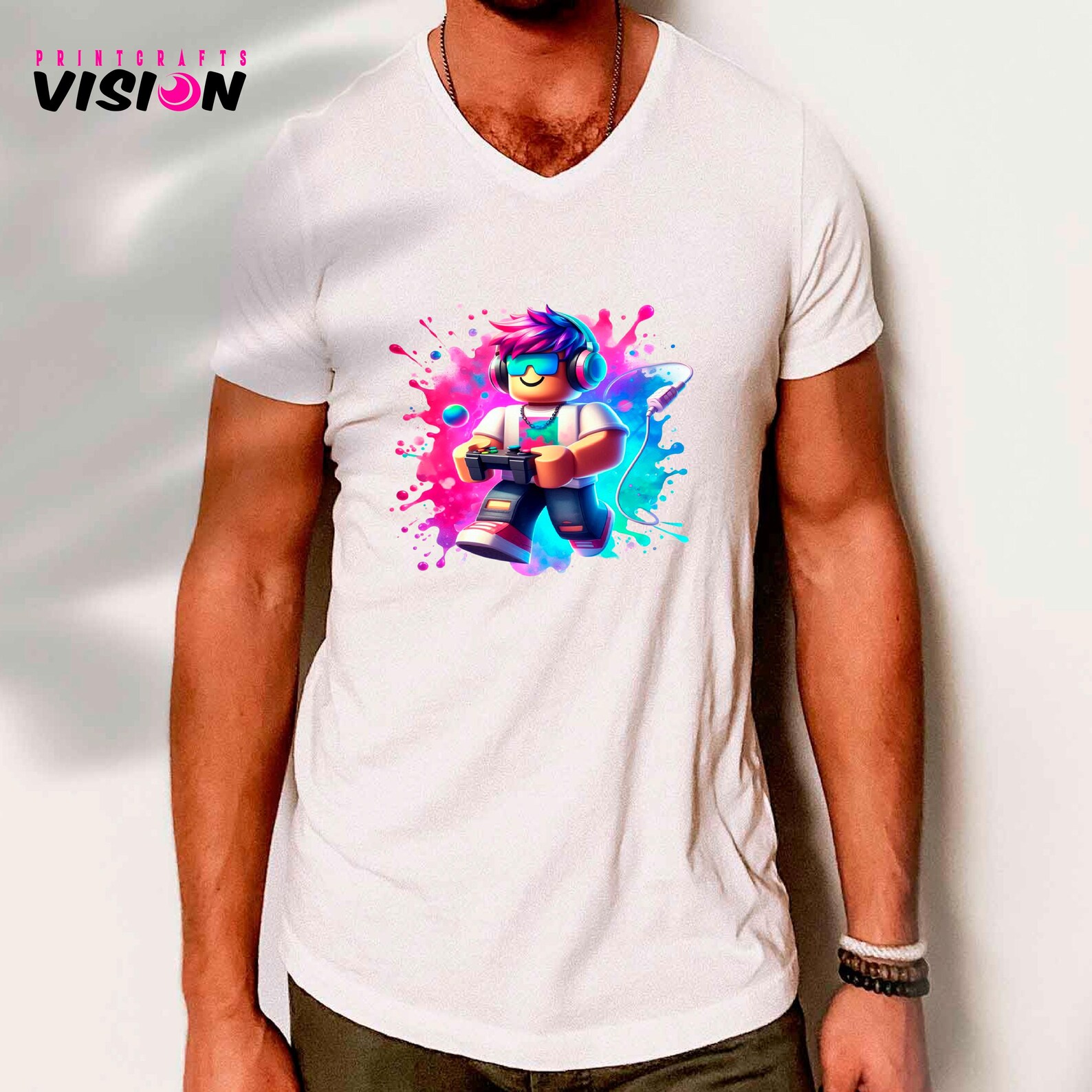 Roblox Gamer PNG Watercolor Splash Graphics and Artwork Clipart Images ...