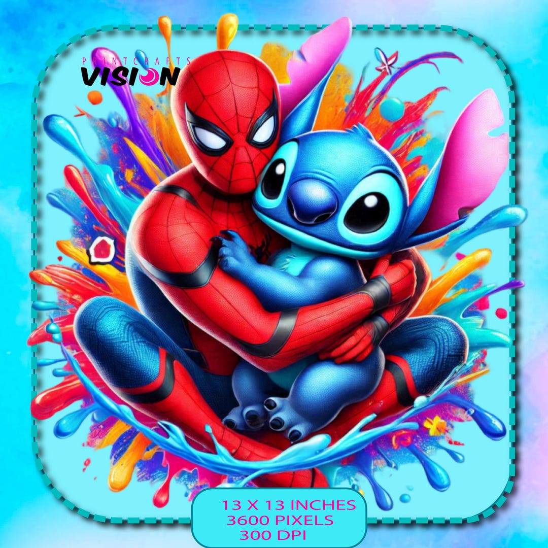 3 PNG Spidey and Stitch PNG Image, Clipart Images, Graphics and Artwork ...