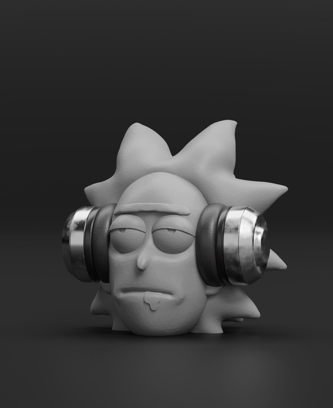Rick Sanchez Headphone Stand Rick and Morty Headphone Holder Rick ...