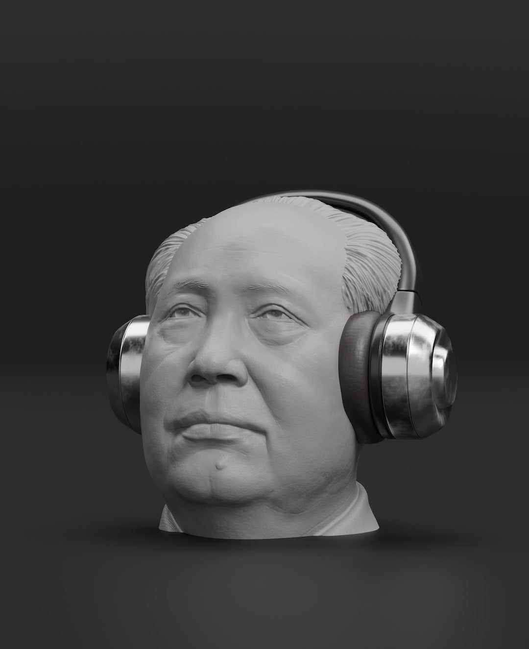 Mao Zedong Headphone Stand Political Figure Headphone Holder Mao Zedong ...