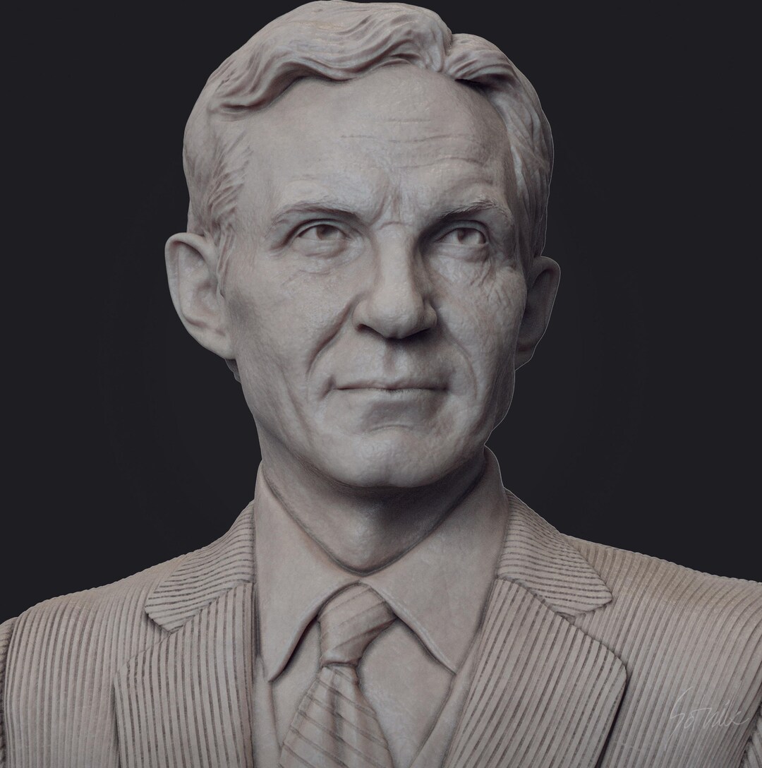 Henry Ford Bust, Iconic Entrepreneur, Sculpture, Bookshelf Decor ...