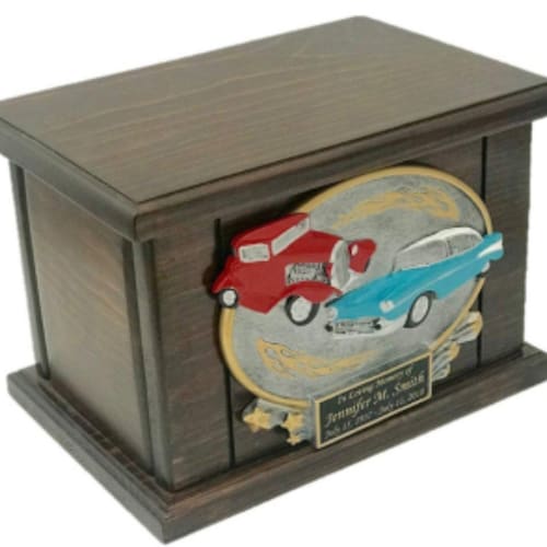 Car Lovers Cremation Urn Wood Urn Car Urn Wooden Funeral - Etsy